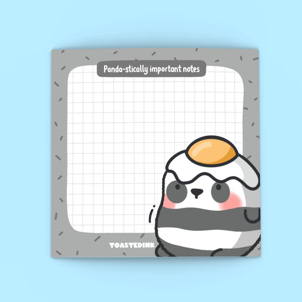 Cute Panda Sticky Notes | Cute Stationery – ToastedInk